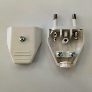 Leads Direct | European Plug – Rewireable – White